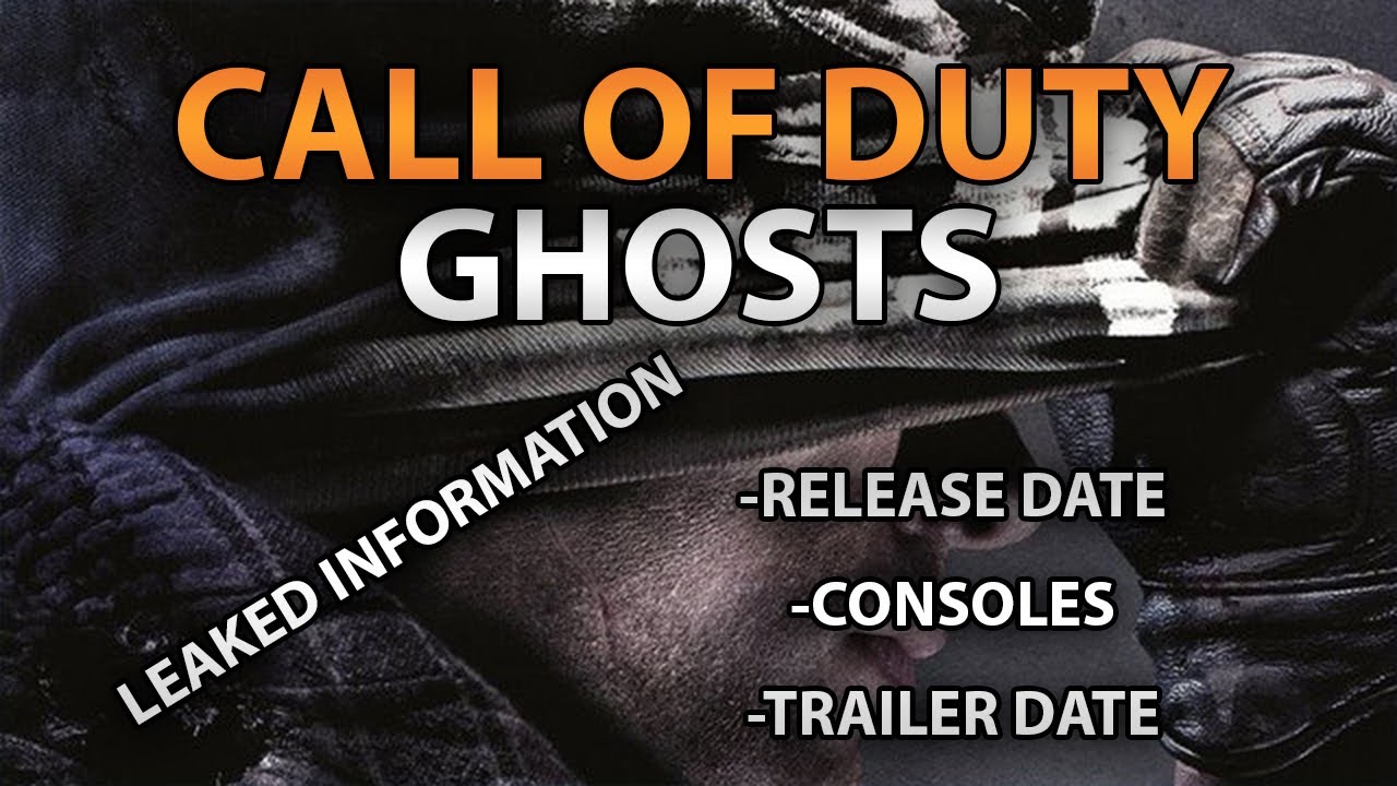 Call of Duty: Ghosts LEAKED INFO - NEW! - Release Date and Box Art ...