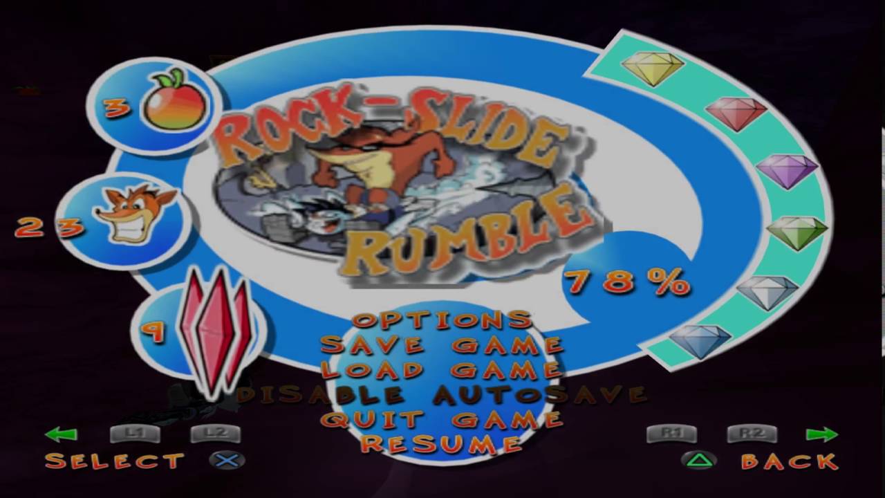 Let's Play Crash Twinsanity 100% Part 11 - Rockslide Rumble - YouTube