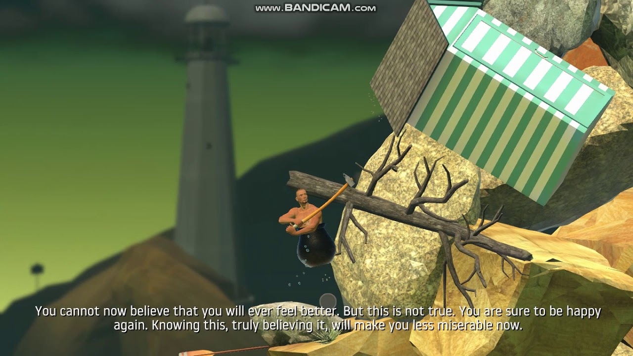 guy rages over (getting over it) *breaks keyboard* - YouTube