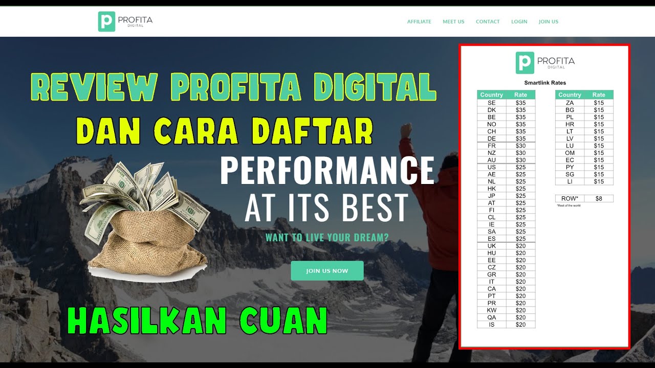 REVIEW PROFITA DIGITAL DAN CARA DAFTAR HASILKAN CUAN - YouTube