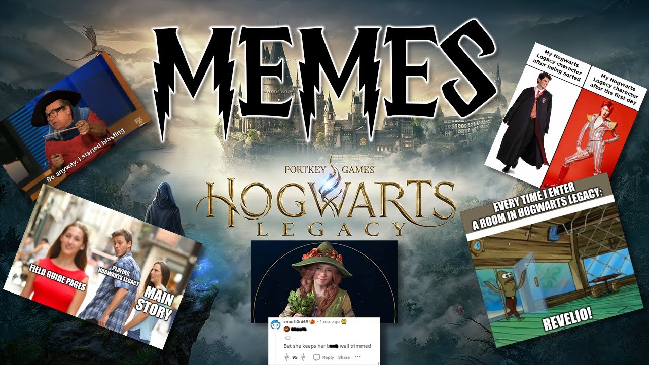 Epic Memeability | Hogwarts Legacy Memes - YouTube
