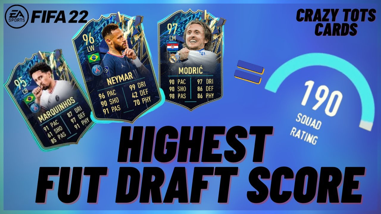 CAN WE GET A NEW HIGH SCORE IN FUT DRAFT!? | FIFA 22 #fifa #fifa22 ...