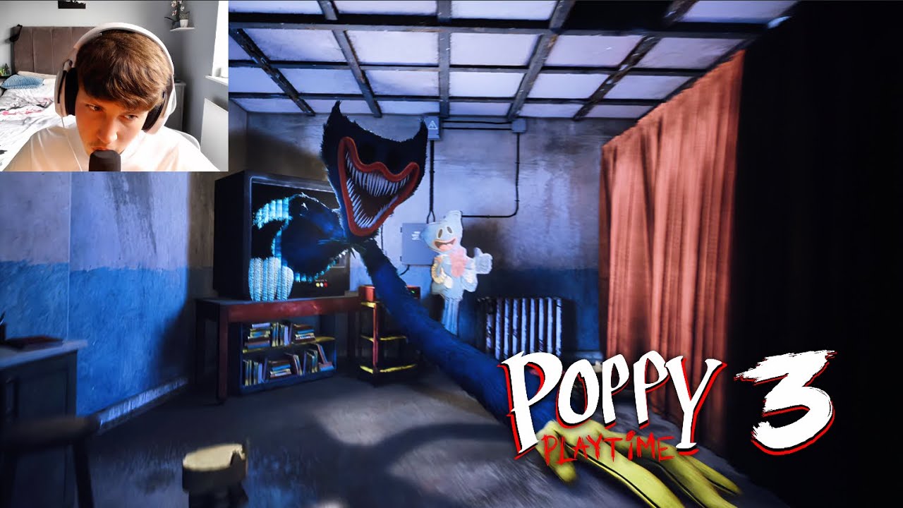 IT CAME OUT OF THE TV!? (POPPY PLAYTIME CHAPTER 3, PART 2) - YouTube