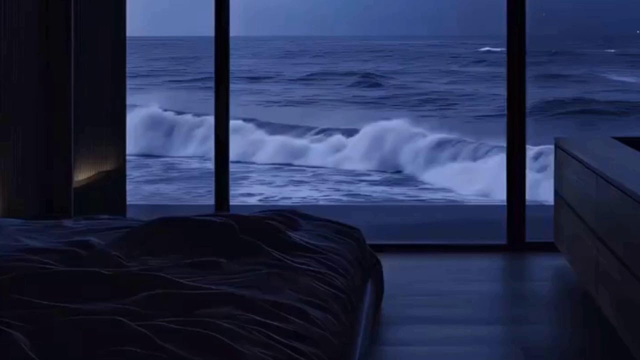 The Most Relaxing Waves Ever - Ocean Sounds to Sleep, Study and Chill ...