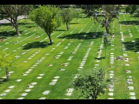 Coachella Valley Public Cemetery Aerial - YouTube