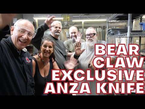 The process of Knife Making with Anza Knives - Bear Claw Exclusive ...