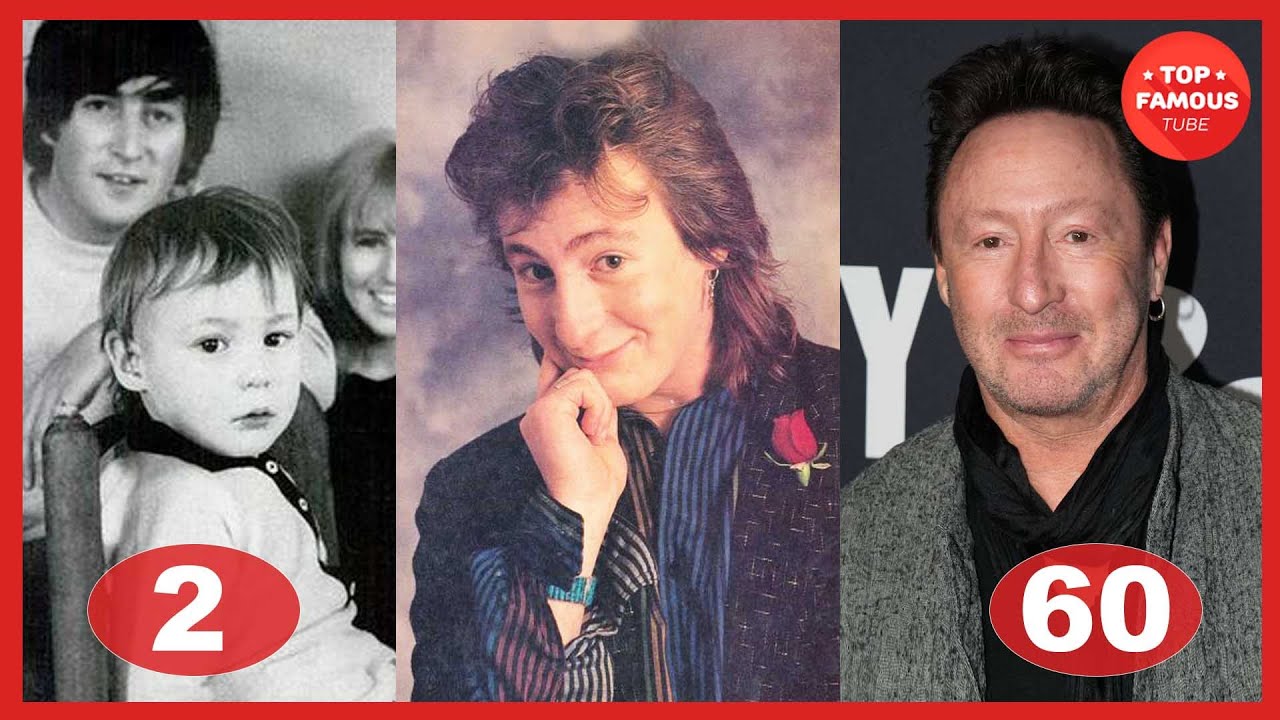 Julian Lennon Transformation ⭐ From 1 To 60 Years Old - YouTube