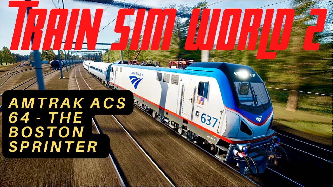 Train Sim World 2 - TSW2 - PS4 - Amtrak Saturday - YouTube