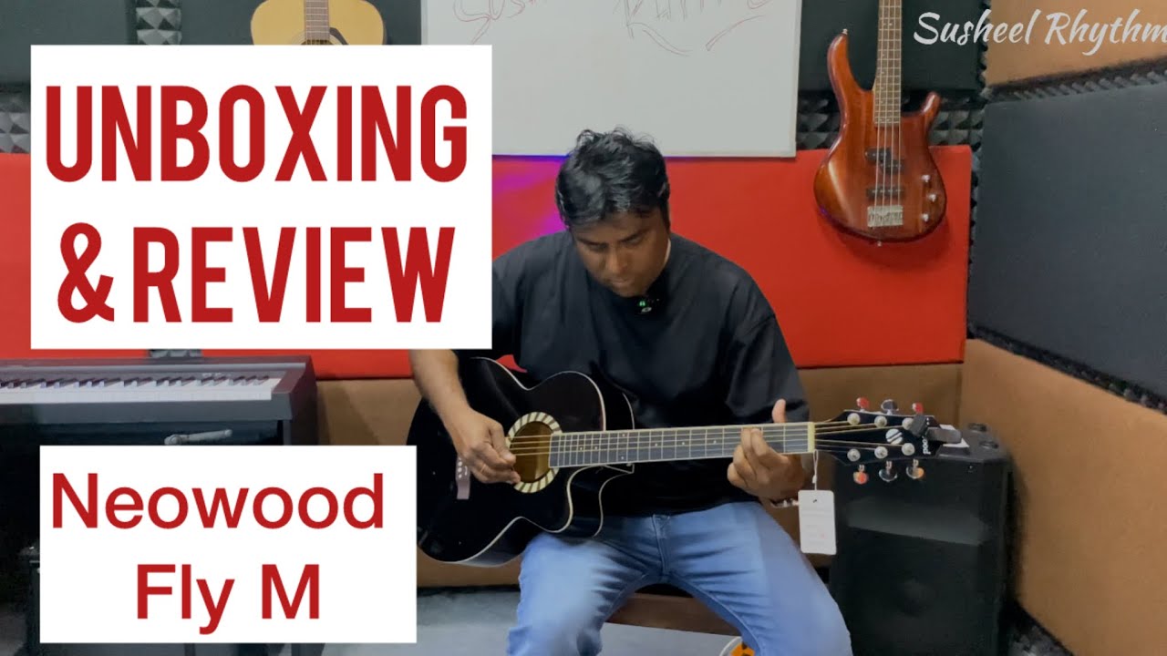 UNBOXING & REVIEW of Neowood Fly M 39” Guitar - YouTube
