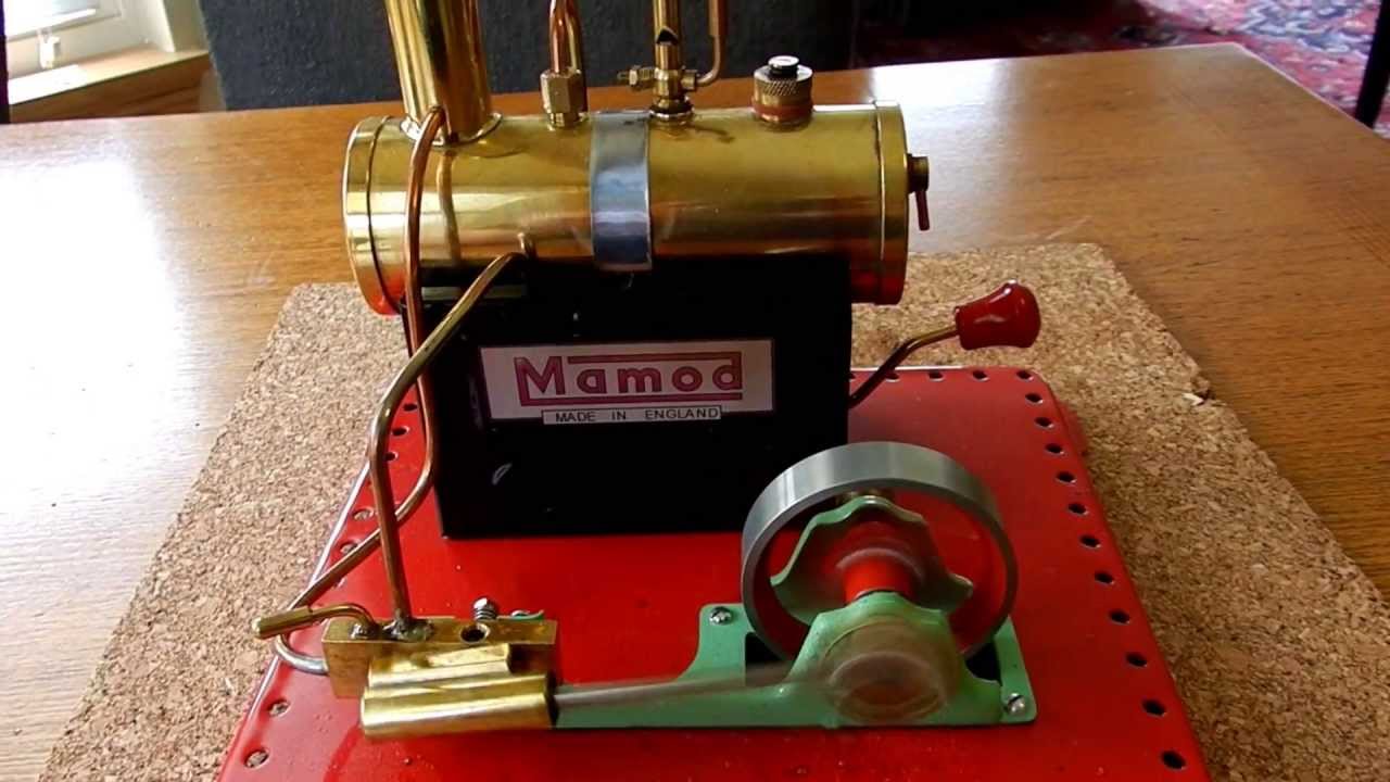 Mamod SE2 steam engine Runs. - YouTube