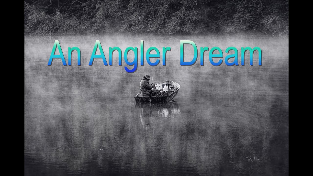 An Angler Dream A lone Angler on the Reservoir enjoying the morning ...