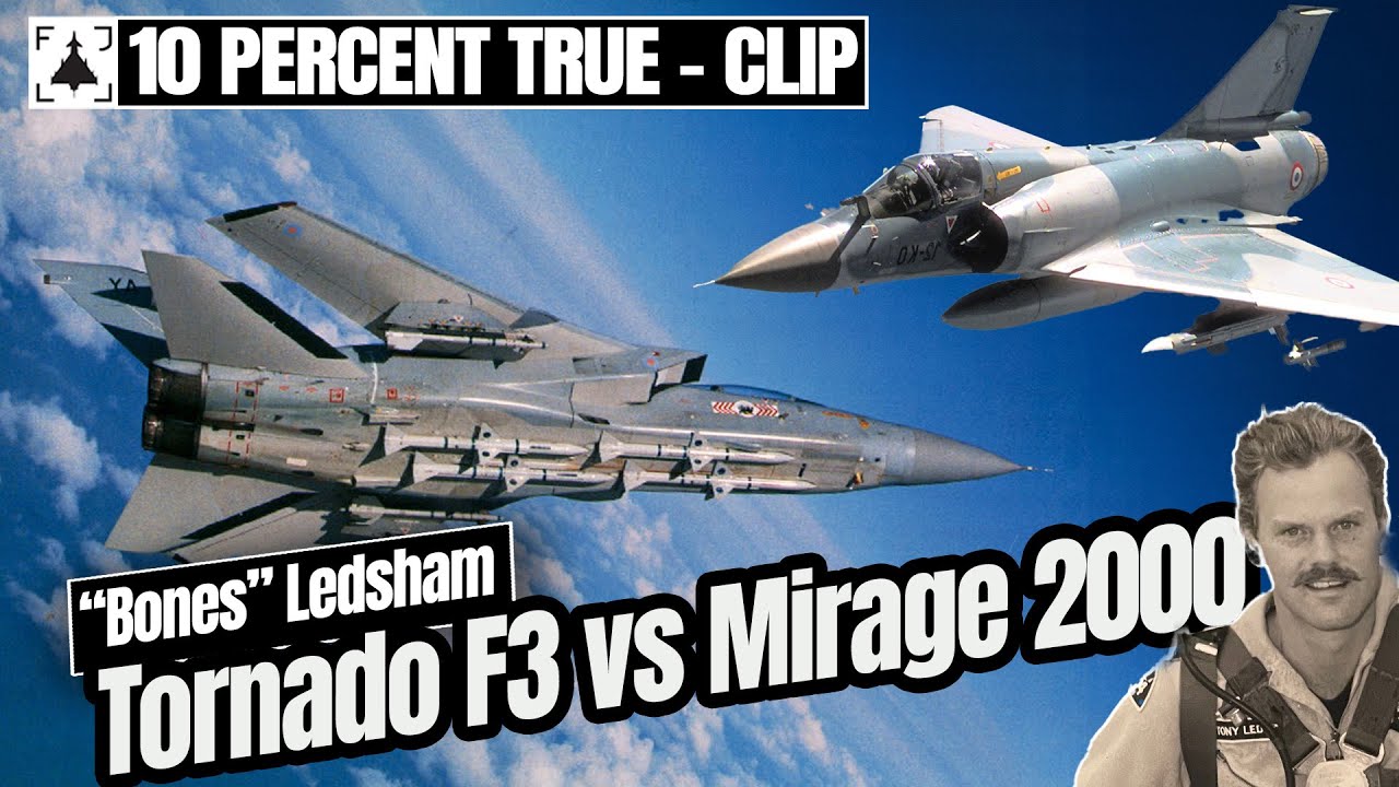 Tornado F3 vs Mirage 2000. "Bones" Ledsham [Clip] - YouTube
