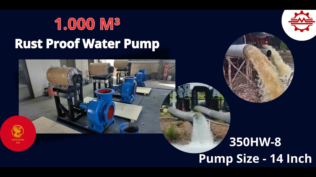 Packing Pompa 14 Inci || 350HW-8 || Merk Long Feng - YouTube