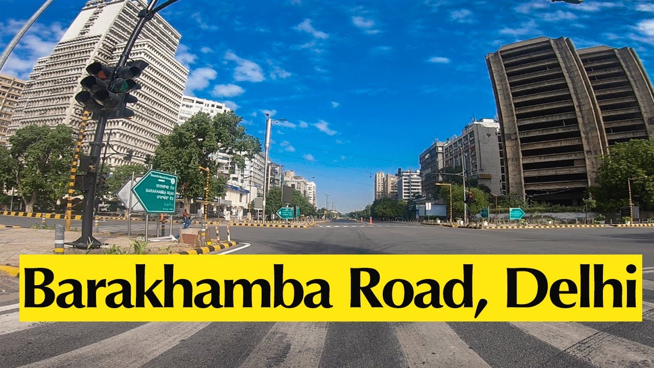 Barakhamba Road Ride | Nepal Embassy, Modern School | Mandi House to ...