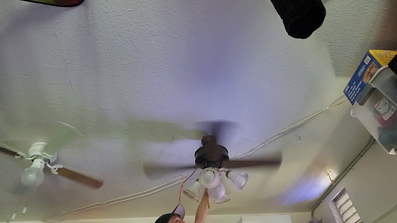 Sears Roebuck/ Emerson ceiling fan - YouTube