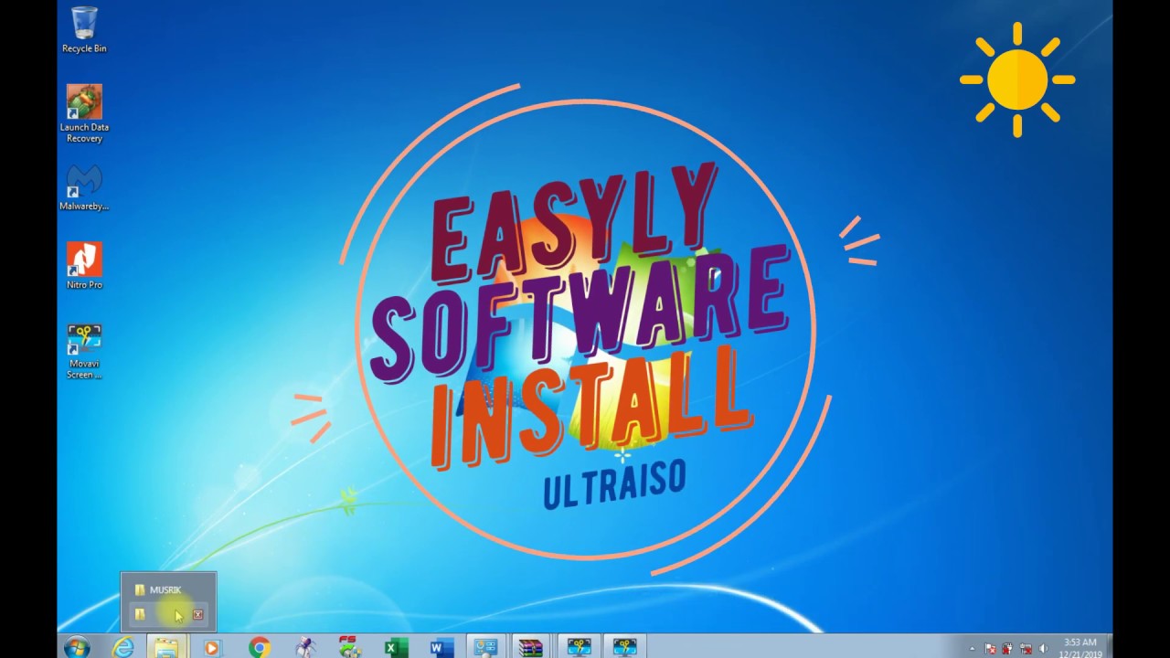 INSTALL ULTRA ISO PC/LAPTOP - YouTube