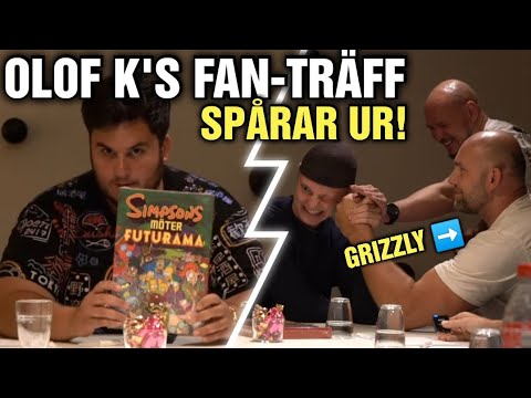 OLOF K'S FAN-TRÄFF SPÅRAR UR TOTALT! (KILLE BLIR OBEKVÄM & DRAR ...