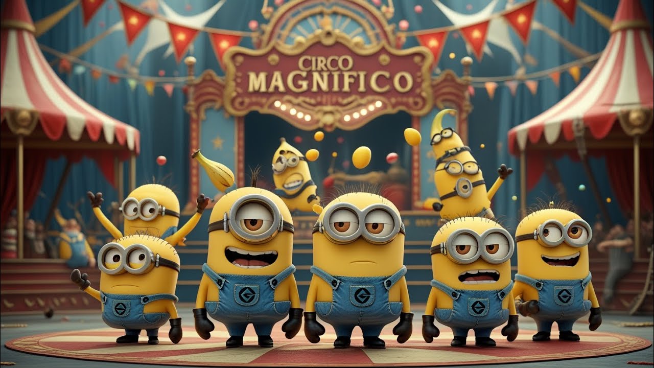 Minions in the Crazy Circus - YouTube
