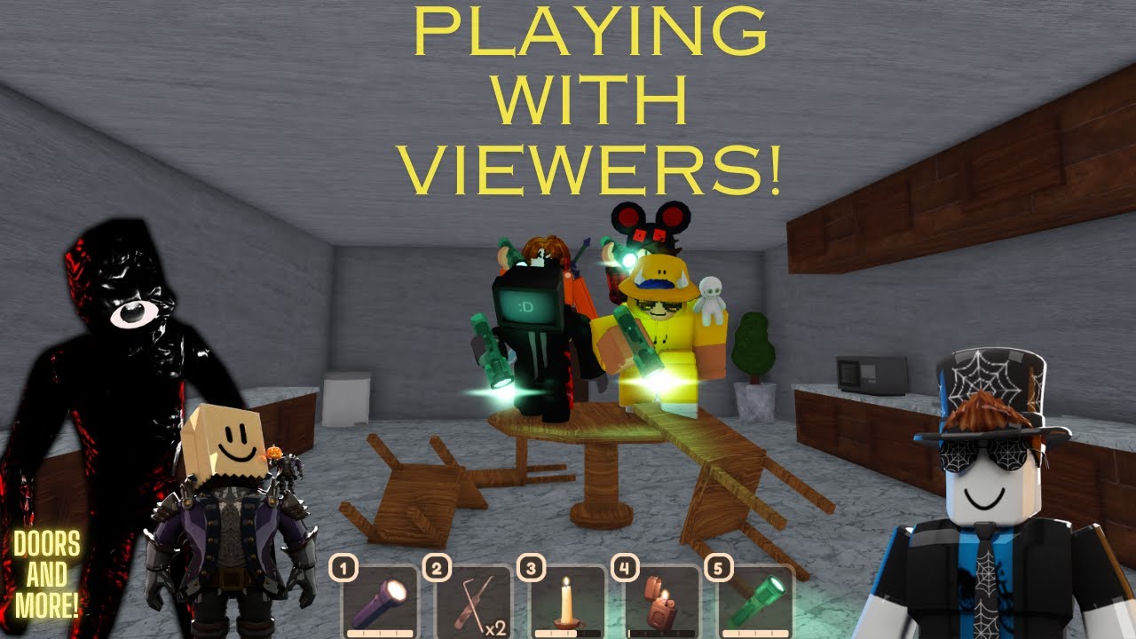 Roblox with viewers live! - YouTube