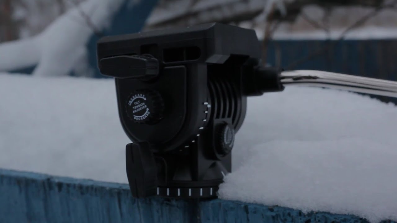 Pangshi Kingjoy Fluid Drag Video Head Review - YouTube