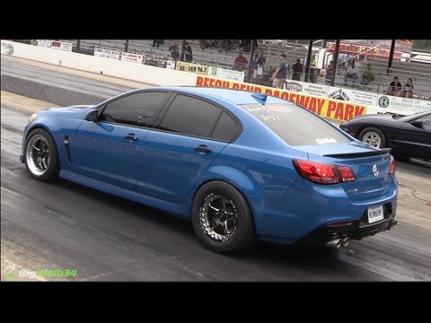 Cammed OUT! Chevy SS hits LS Fest, Fastest All Motor SS - YouTube