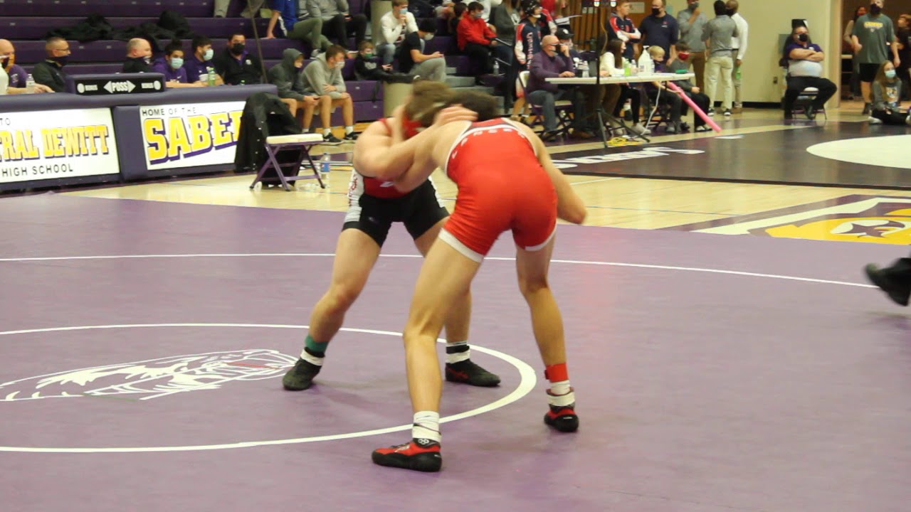 145 Peyton Westlin (North Scott) over Kyle Schirmer (Epworth, Western Dubuque) (Dec 3-2) - YouTube