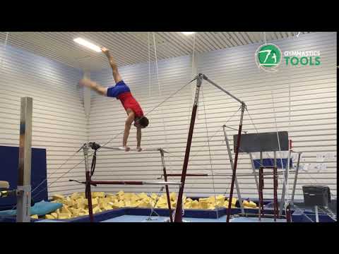 Toe Shoot - Toe Hecht Drills & Exercises | Uneven Bars | Gymnastics ...