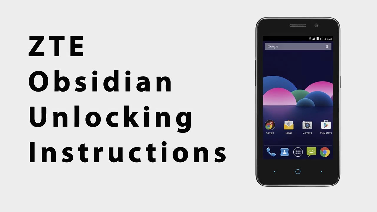 How to Unlock Any ZTE Obsidian Using an Unlock Code - YouTube