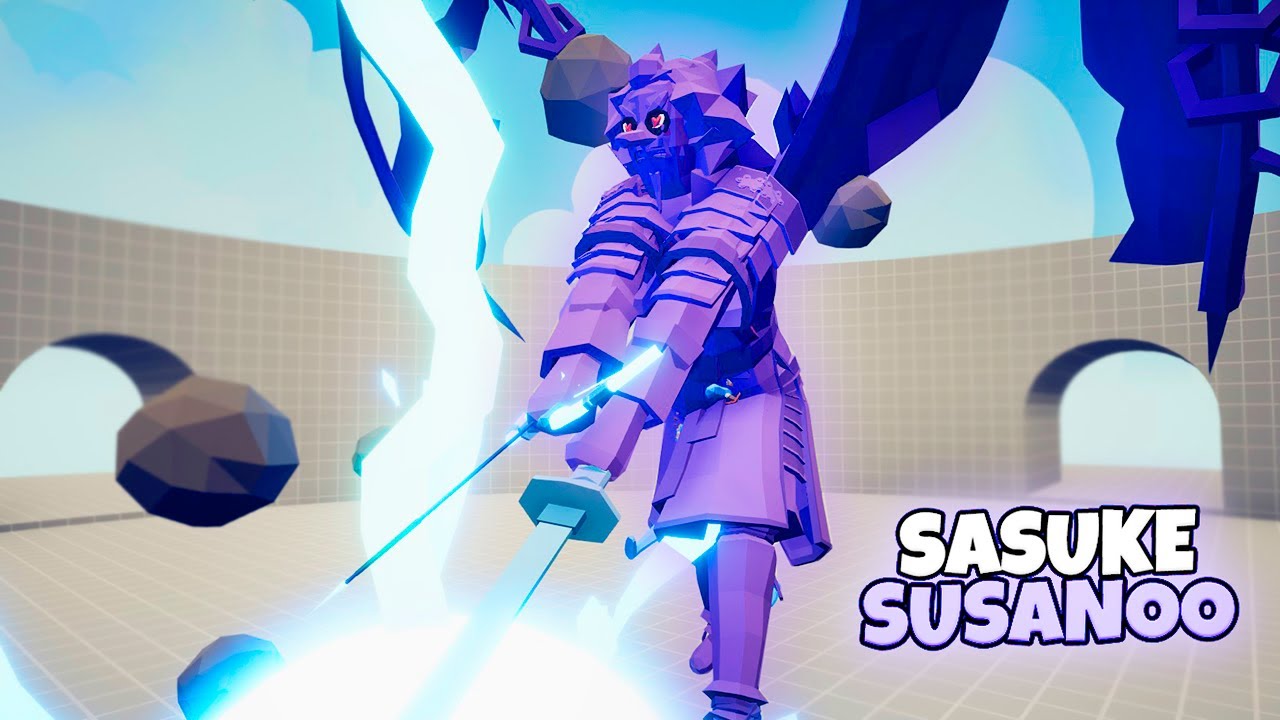 SASUKE SUSANOO 1 vs 1 UNITS | TABS Totally Accurate Battle Simulator ...