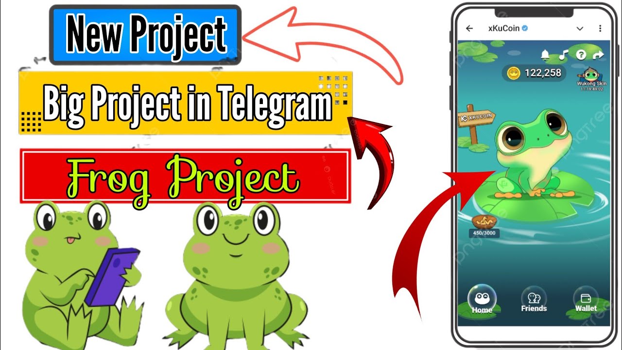 New project in Telegram | A Big Project | Frog Project now available in ...