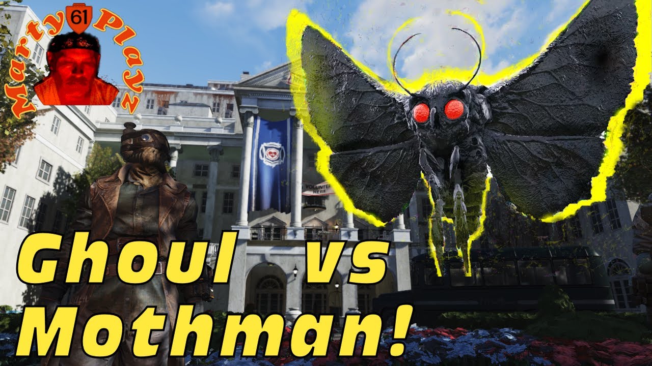Fallout 76 - Season 20 - Ghoul vs Mothman! - YouTube