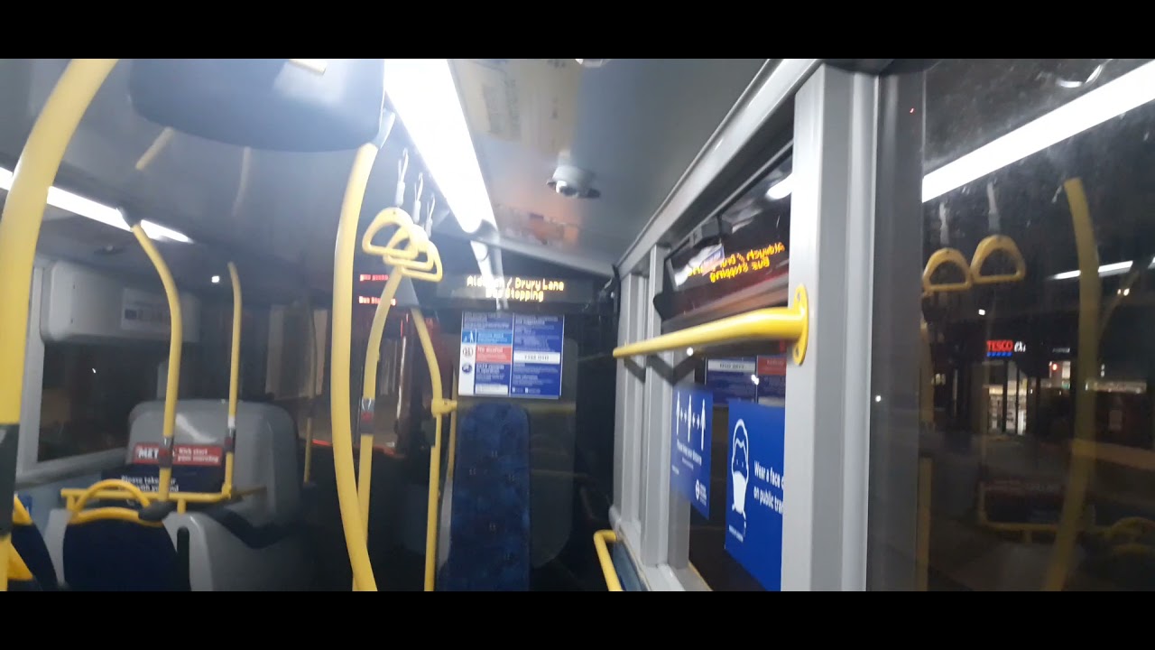 *[FAST DRIVER]* - Short Journey on Route N44 - Trafalgar Square/Charing ...