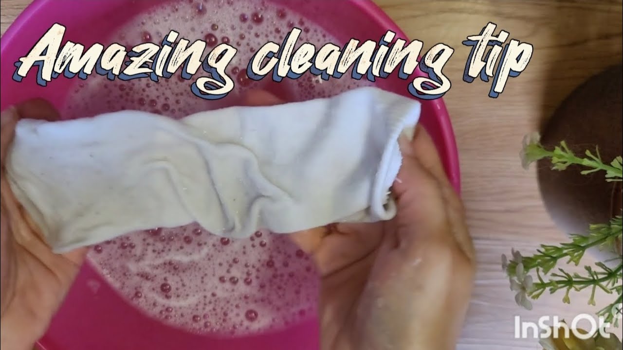 cleaning white socks | Remove stains effortlessly. cleaning tips - YouTube