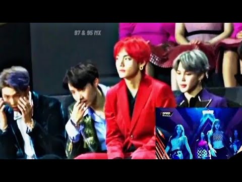 BTS REACTS TO DU DDU DU NOMINATION/SONG OF THE YEAR/MAMA HONGKONG 2018