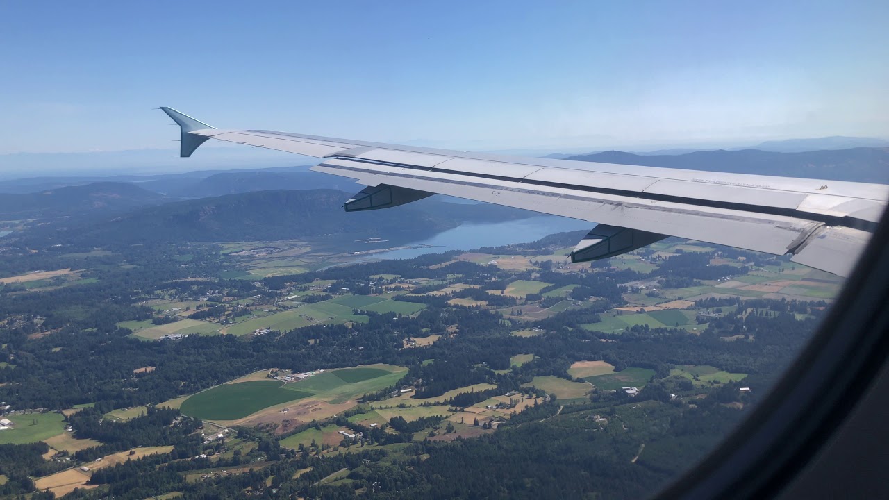 Flying over Vancouver Island - YouTube