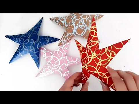 Cardboard Roll Stamp Starfish - YouTube