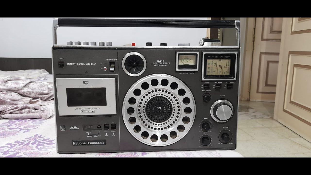 National Panasonic R-5410 B - YouTube