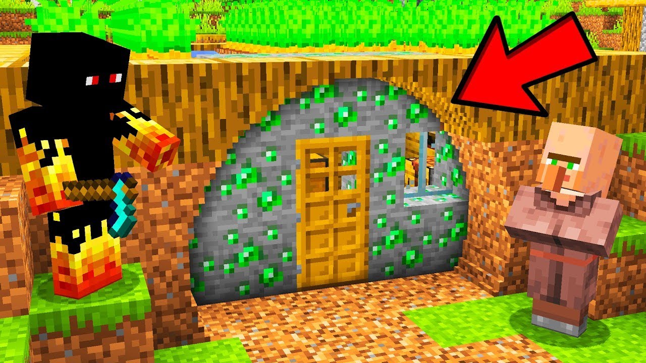 I Found All Villager's Secret Hiding Spots in Minecraft - YouTube