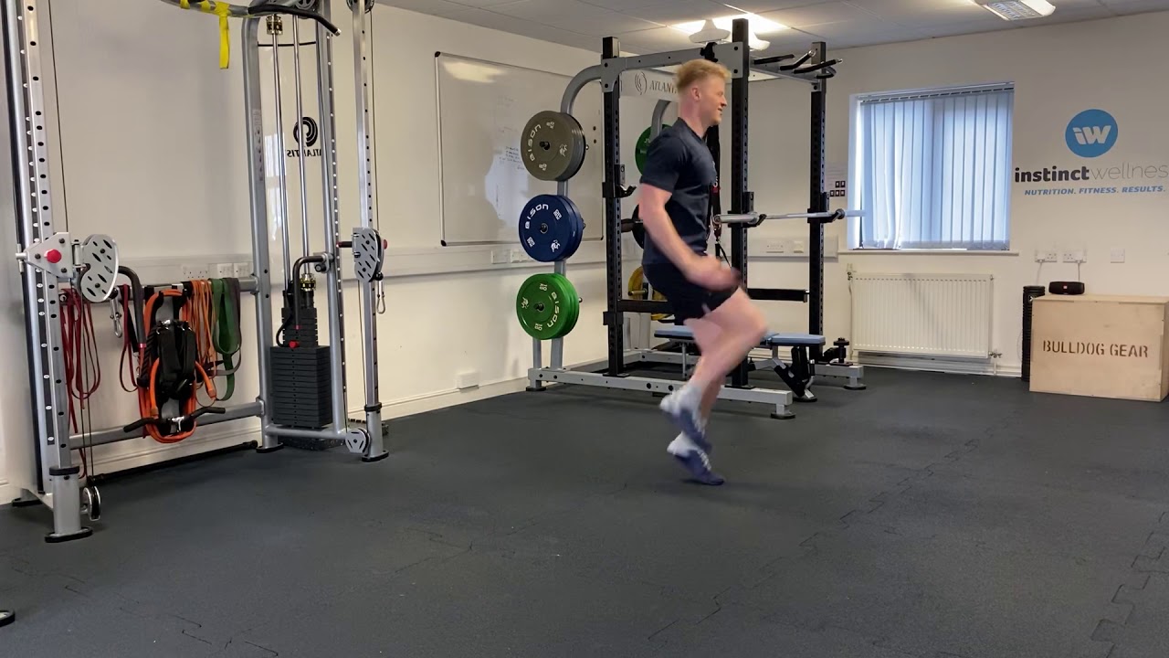 Sprint on the spot - YouTube