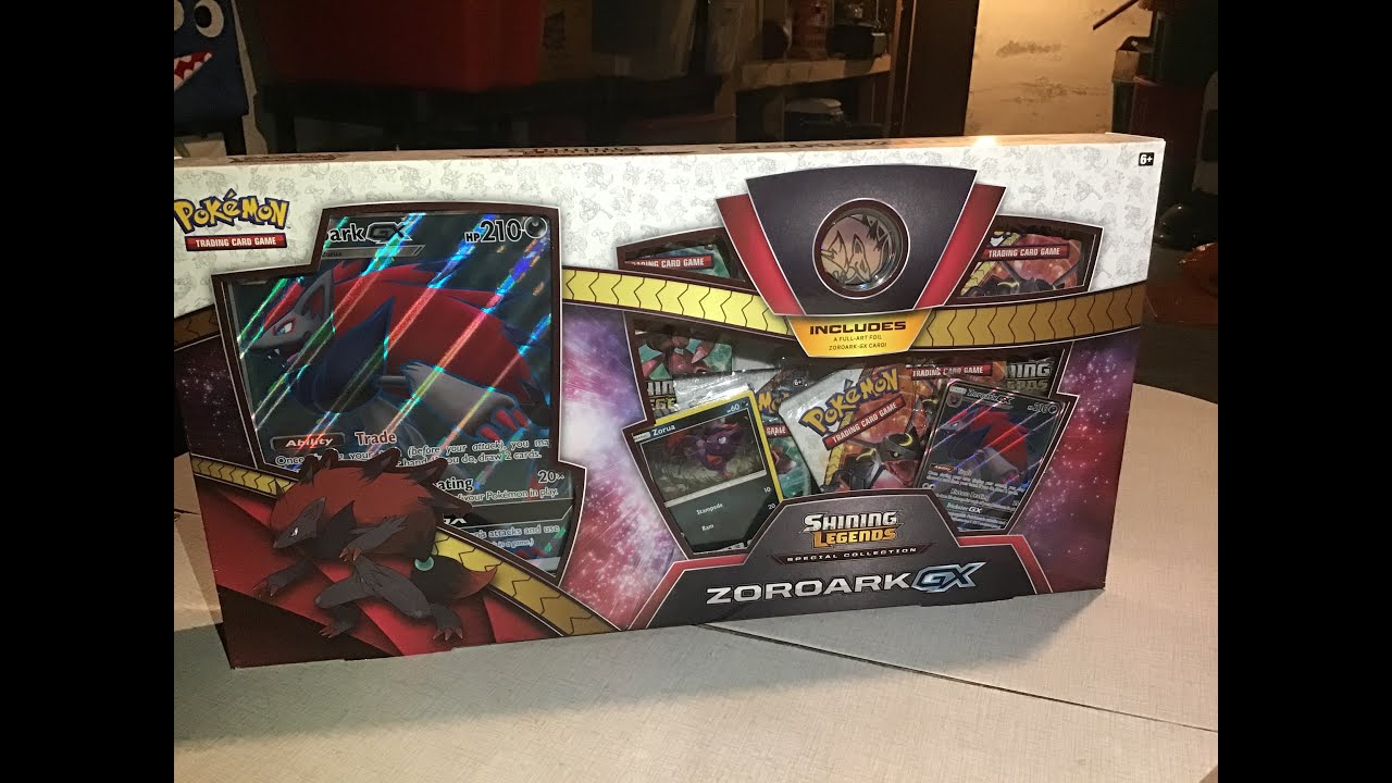 Zoroark GX Special Collection Box - YouTube