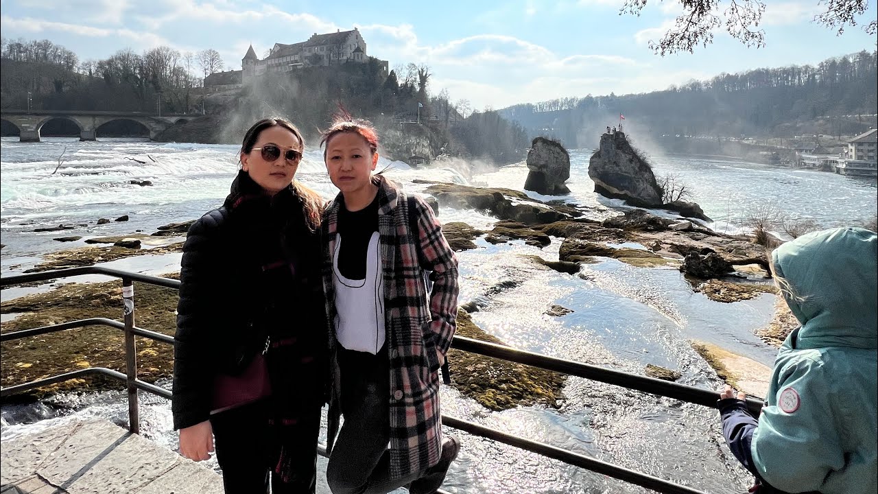 Rhine Falls Winter