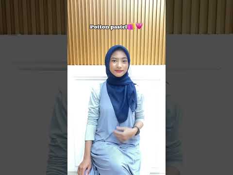 Hijab polos paling enak bahkan dibawa tidur pun nyaman