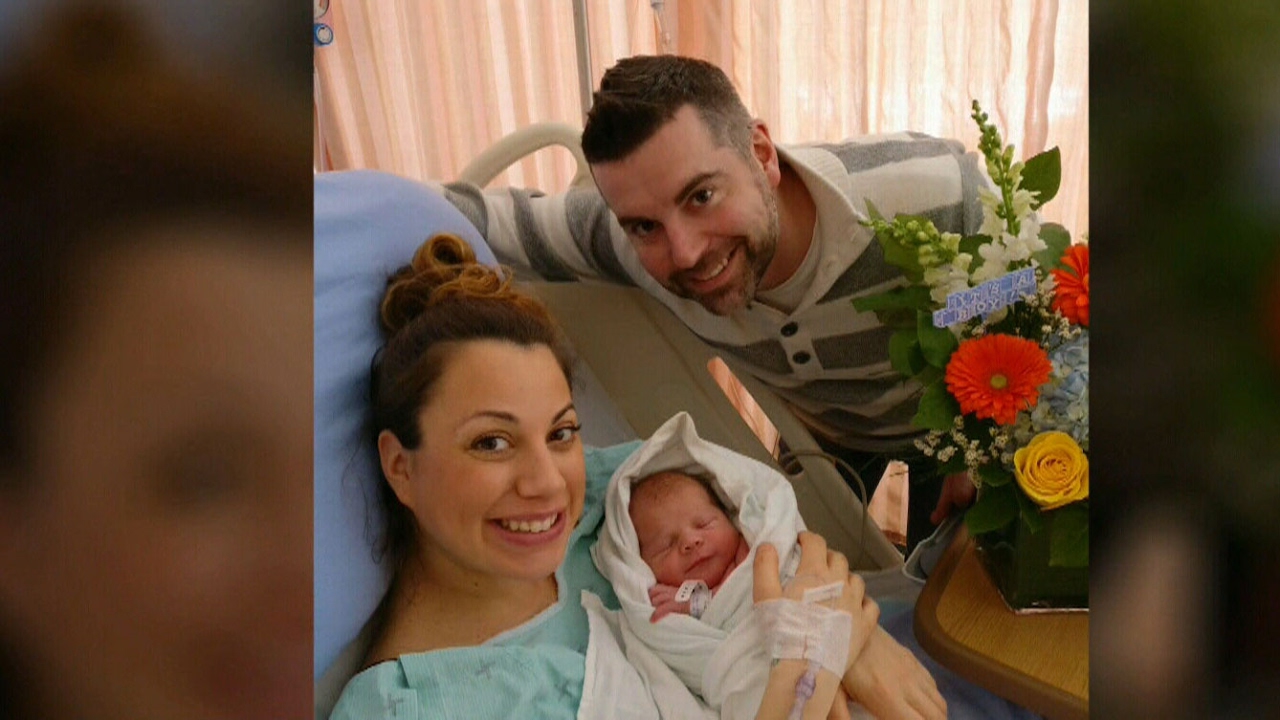 Snow plow operator rescues mother in labour during storm - YouTube