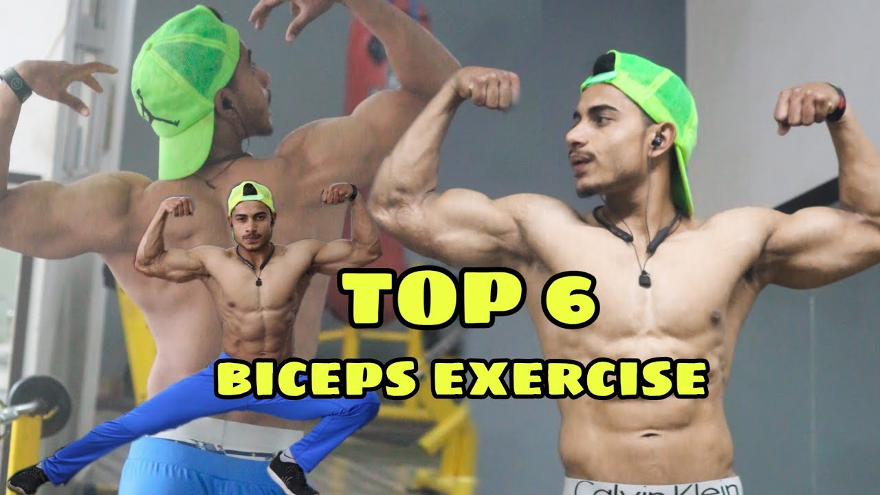 biceps workout with rod at home during lock down - YouTube