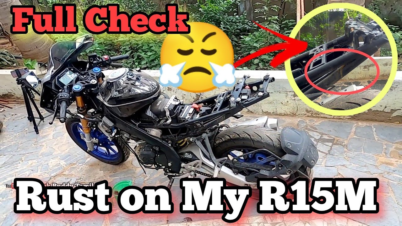 Rust on my New R15M 😤🤬 - YouTube