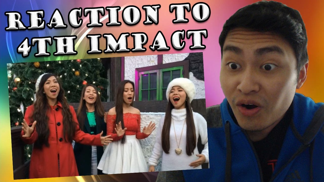 4th Impact - O' Holy Night Cover (REACTION) - YouTube