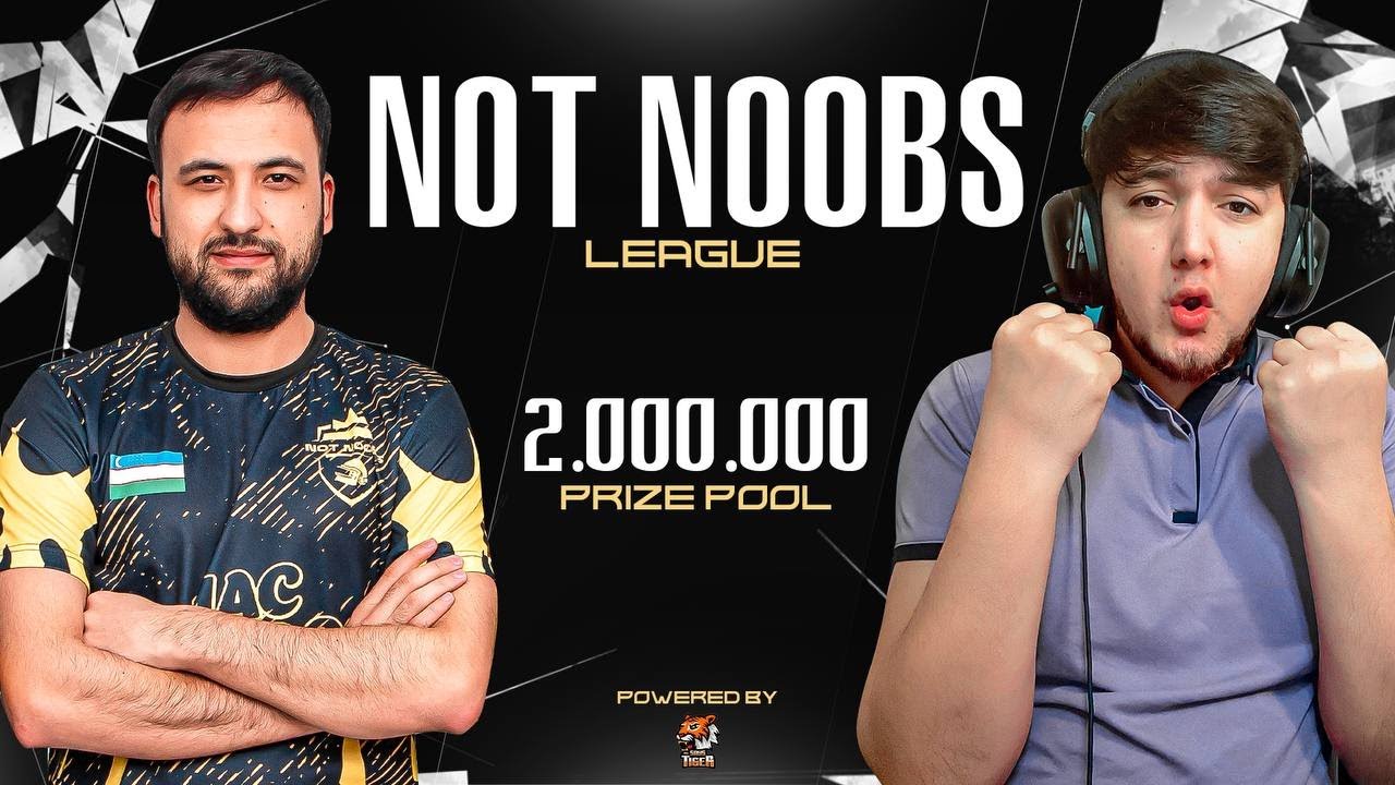 NOT NOOBS LIGA 2-KUN UPG LAN FINALIGA TAYYORGARLIK 2.000.000 SO'M YUTUQ ...