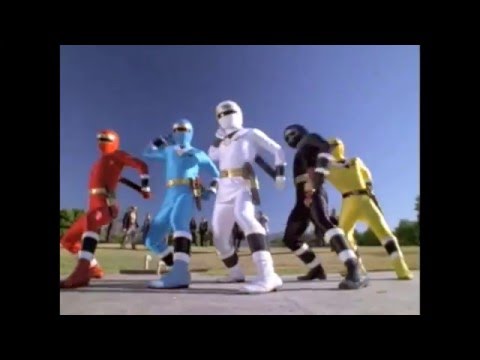 Mighty Morphin' Alien Rangers Fan Opening - YouTube