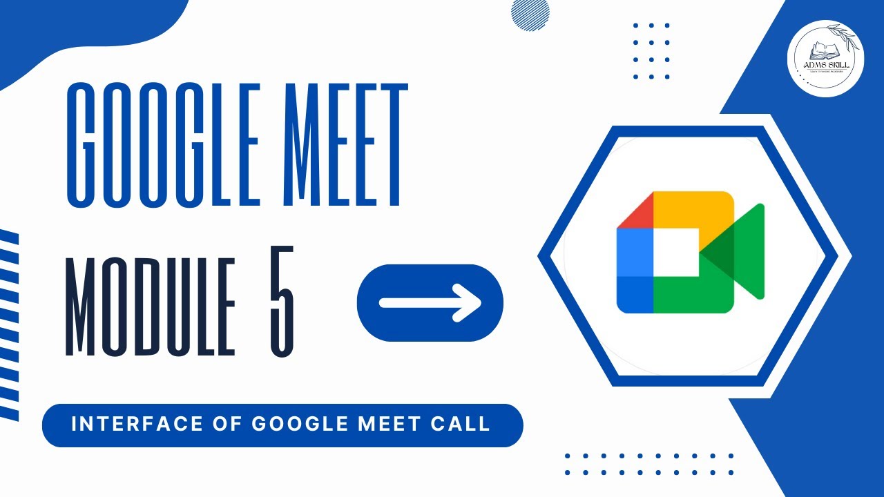 Interface of Google Meet Call | Call Setting Option | Lecture no 5 ...