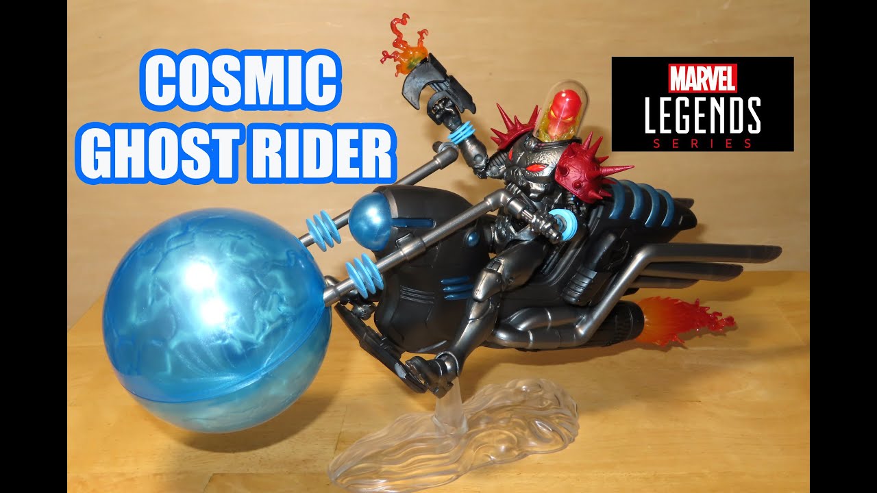 Marvel Legends COSMIC GHOST RIDER Figure set unboxing & review! - YouTube